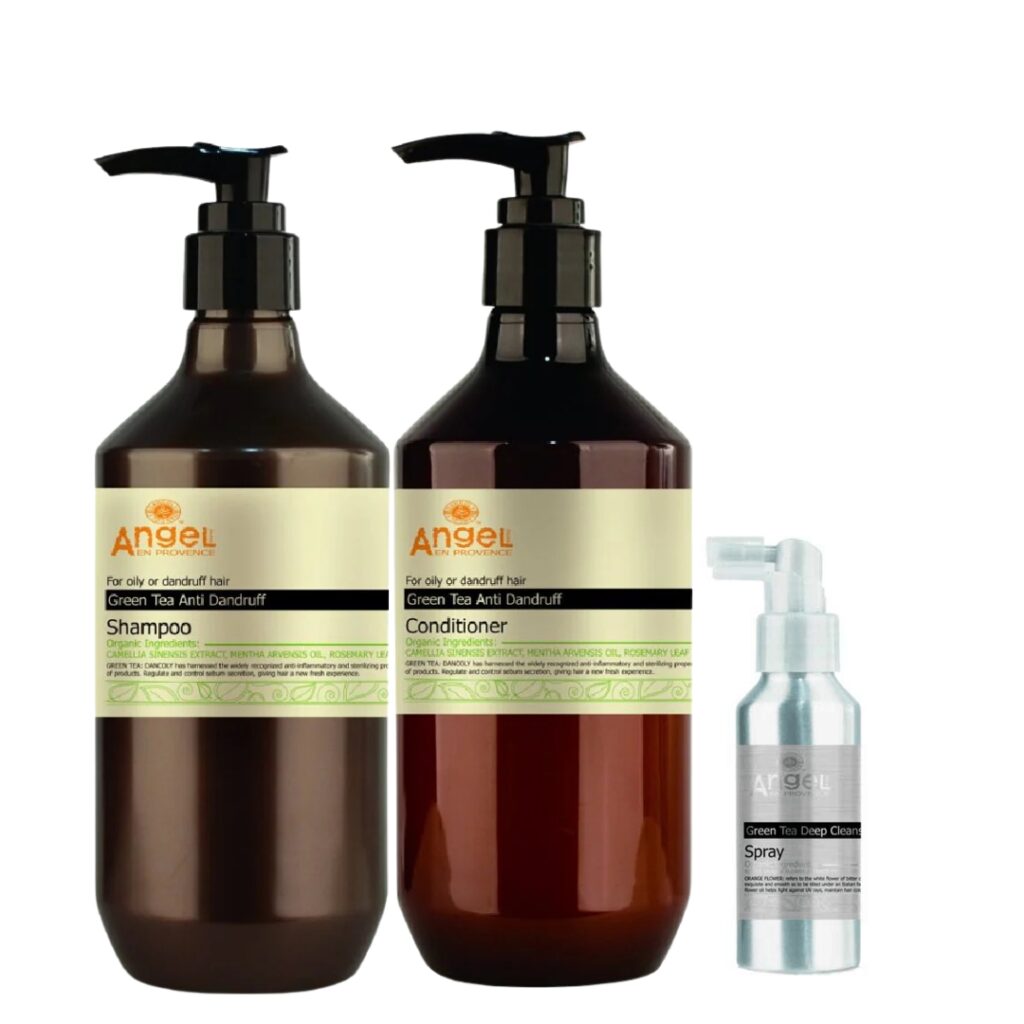 Angel Green Tea (Anti-Dandruff) Bundle - Best in Professional Haircare ...